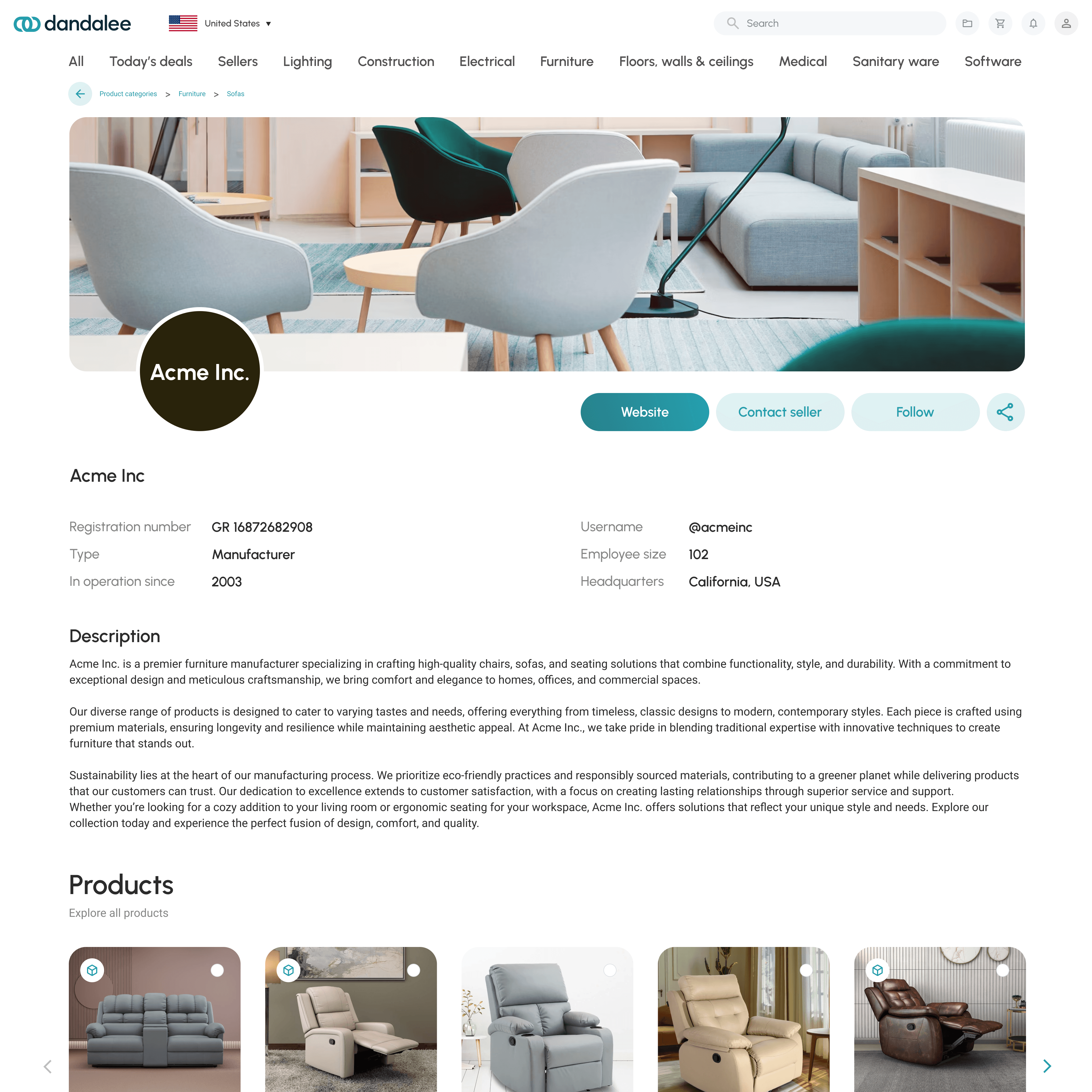 Sell on Dandalee | Bridging Design & Procurement